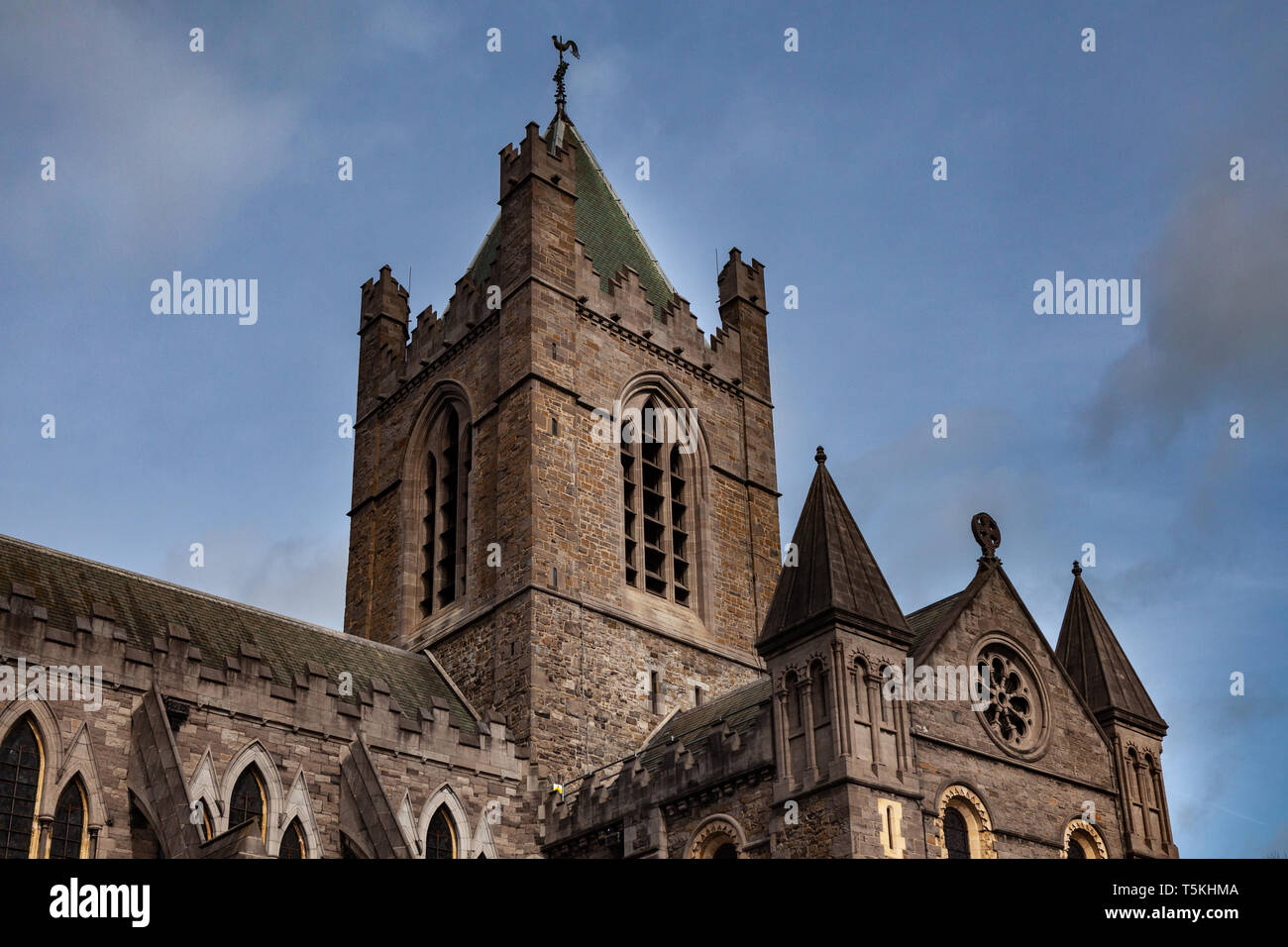 Dublin, Ireland – March 2019. Cathedral Church of the Holy Trinity ...