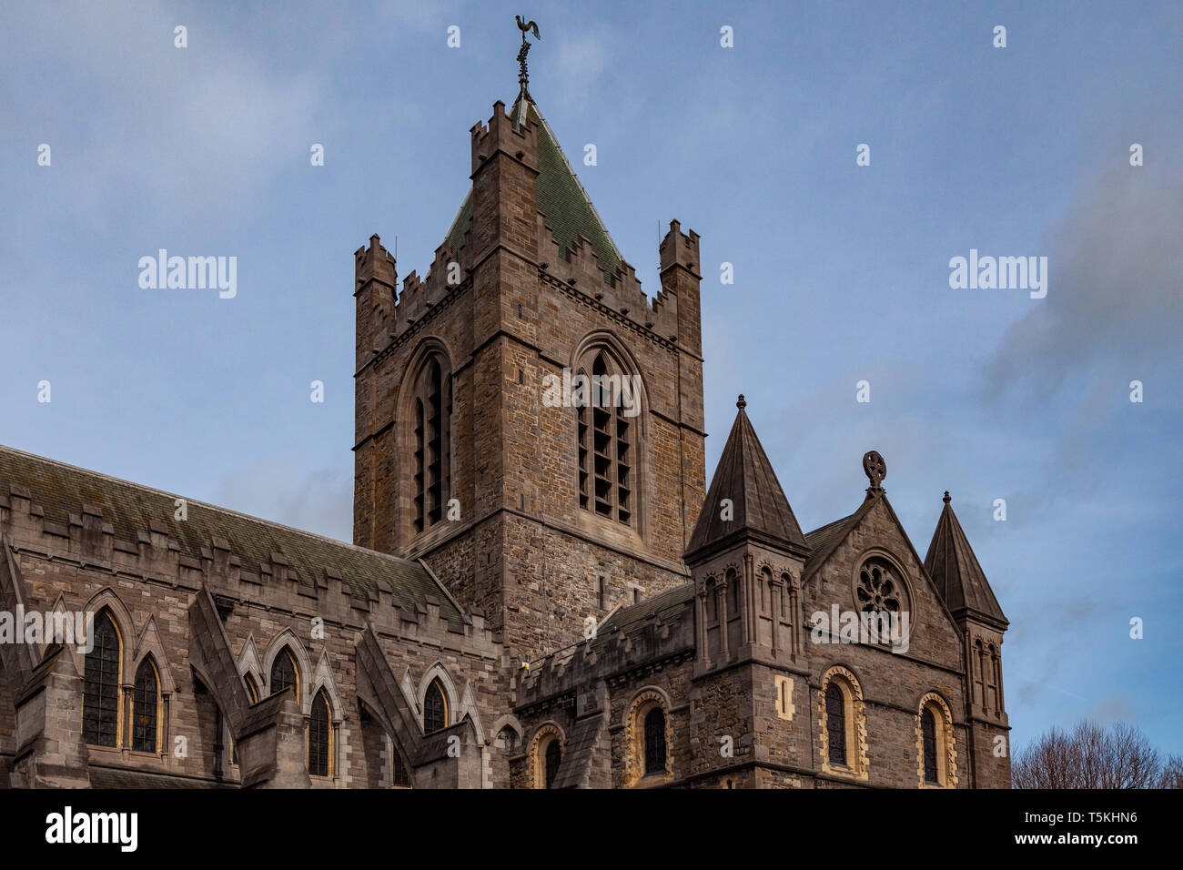 Dublin, Ireland – March 2019. Cathedral Church of the Holy Trinity ...