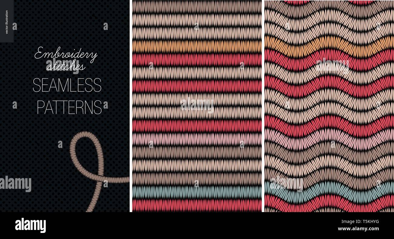 Satin stitch hi-res stock photography and images - Alamy