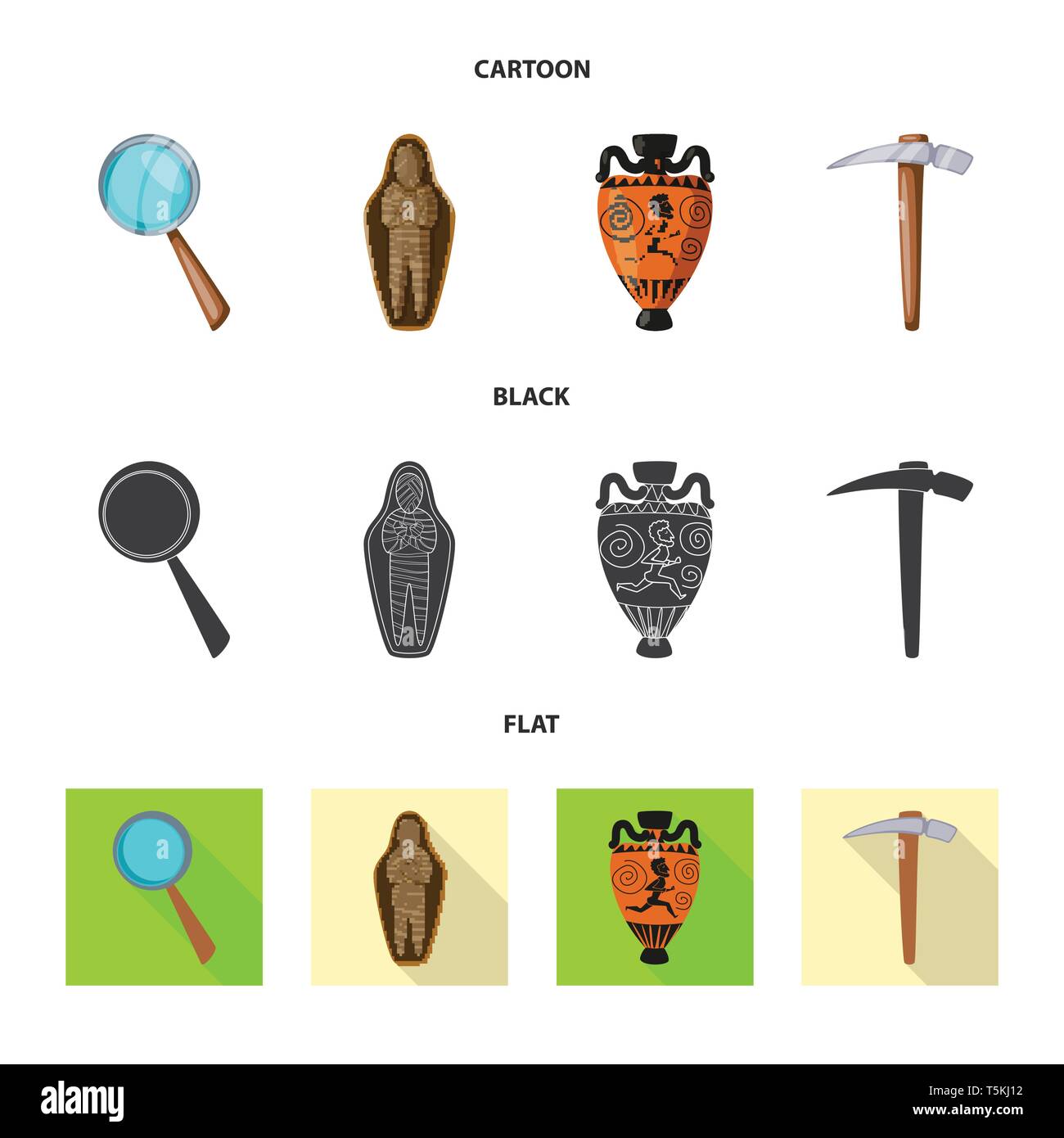 lens,mummy,amphora,pickaxe,glass,ancient,artifact,pick,tool,Egypt ...