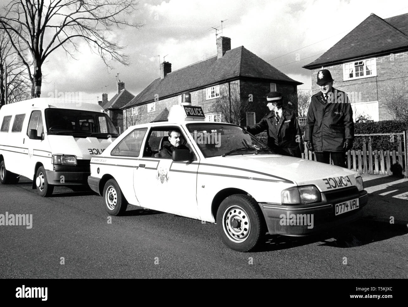 Uk police car 1980s hi-res stock photography and images - Alamy