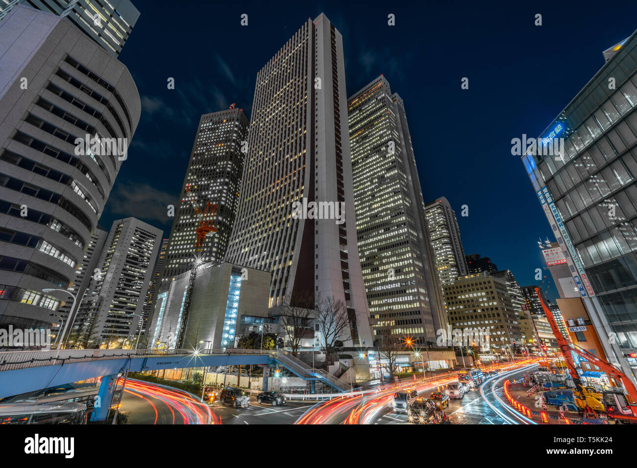 Blue traffic light in japan hi-res stock photography and images - Alamy
