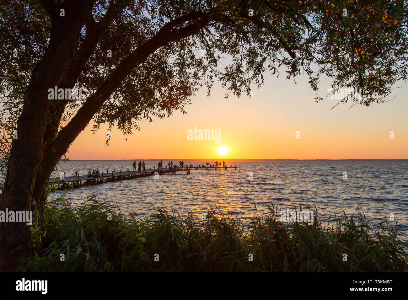Sunset steinhuder meer hi-res stock photography and images - Alamy