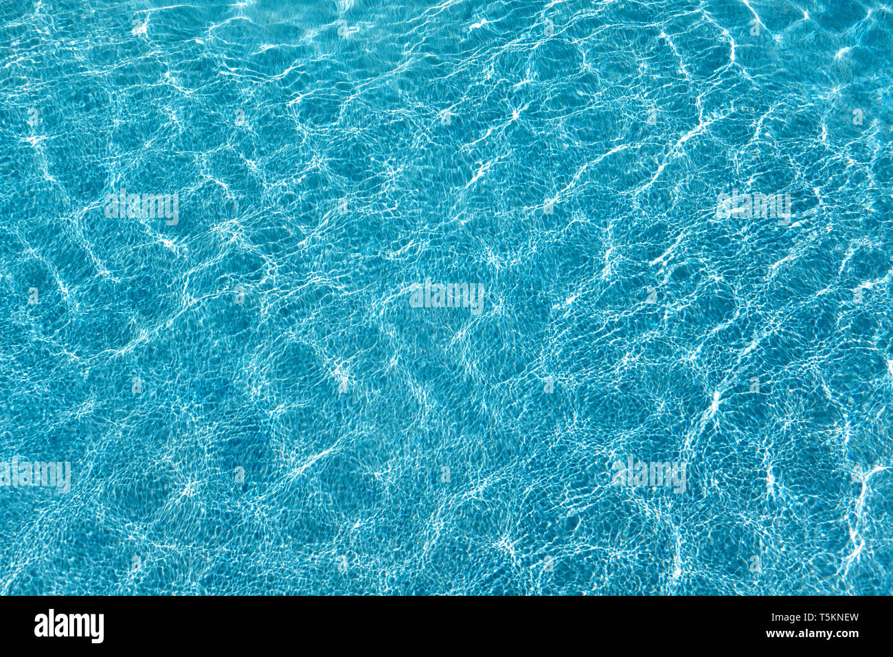 Water surface in a blue pool Stock Photo - Alamy