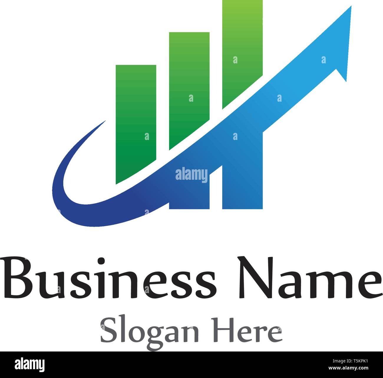 finance logo and symbols vector concept illustration Stock Vector Image ...