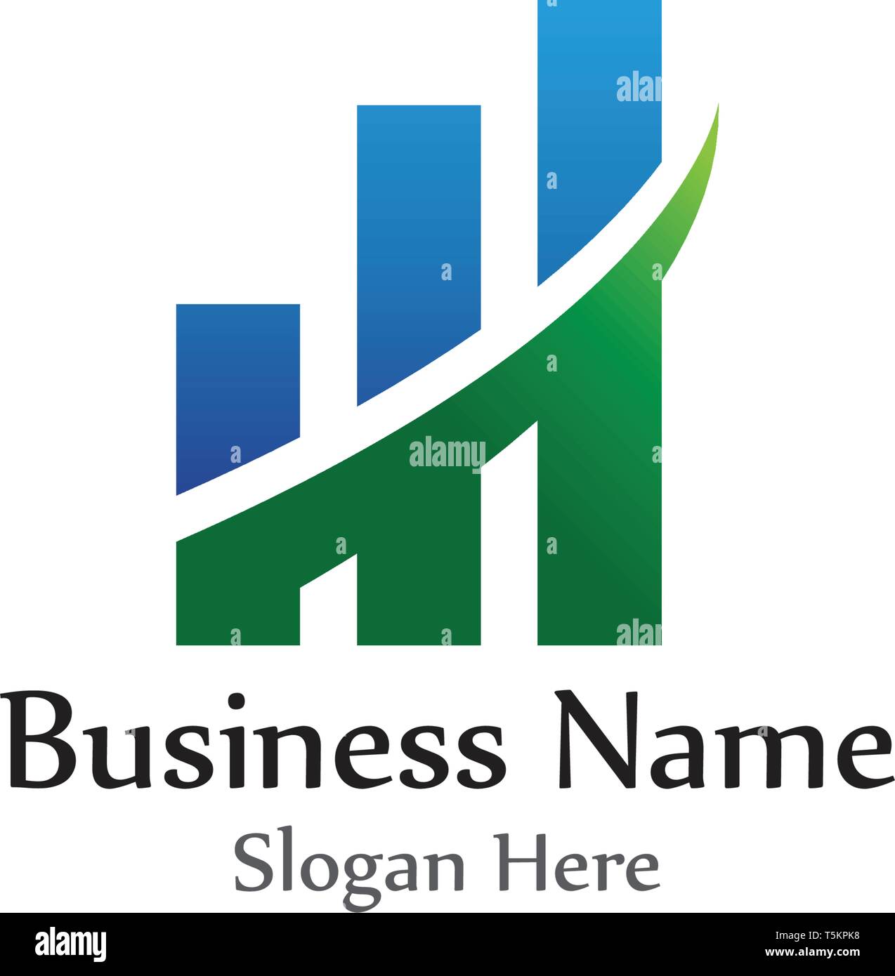 finance logo and symbols vector concept illustration Stock Vector Image ...