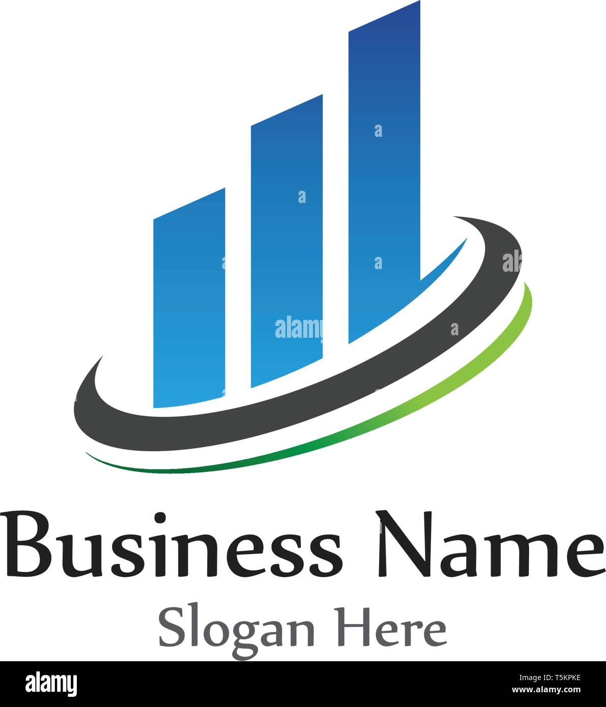 finance logo and symbols vector concept illustration Stock Vector Image ...