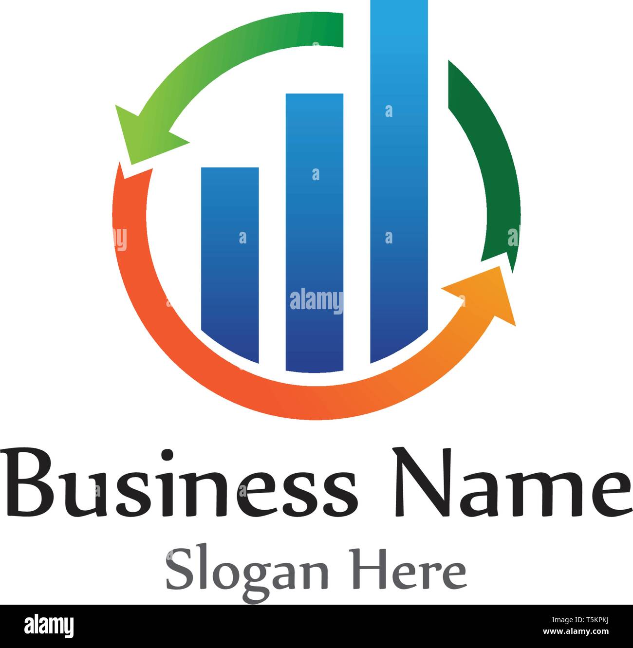 finance logo and symbols vector concept illustration Stock Vector Image ...