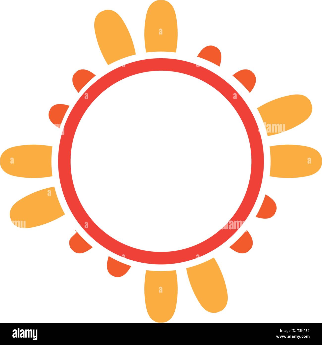 sun logo vector template Stock Vector Image & Art - Alamy