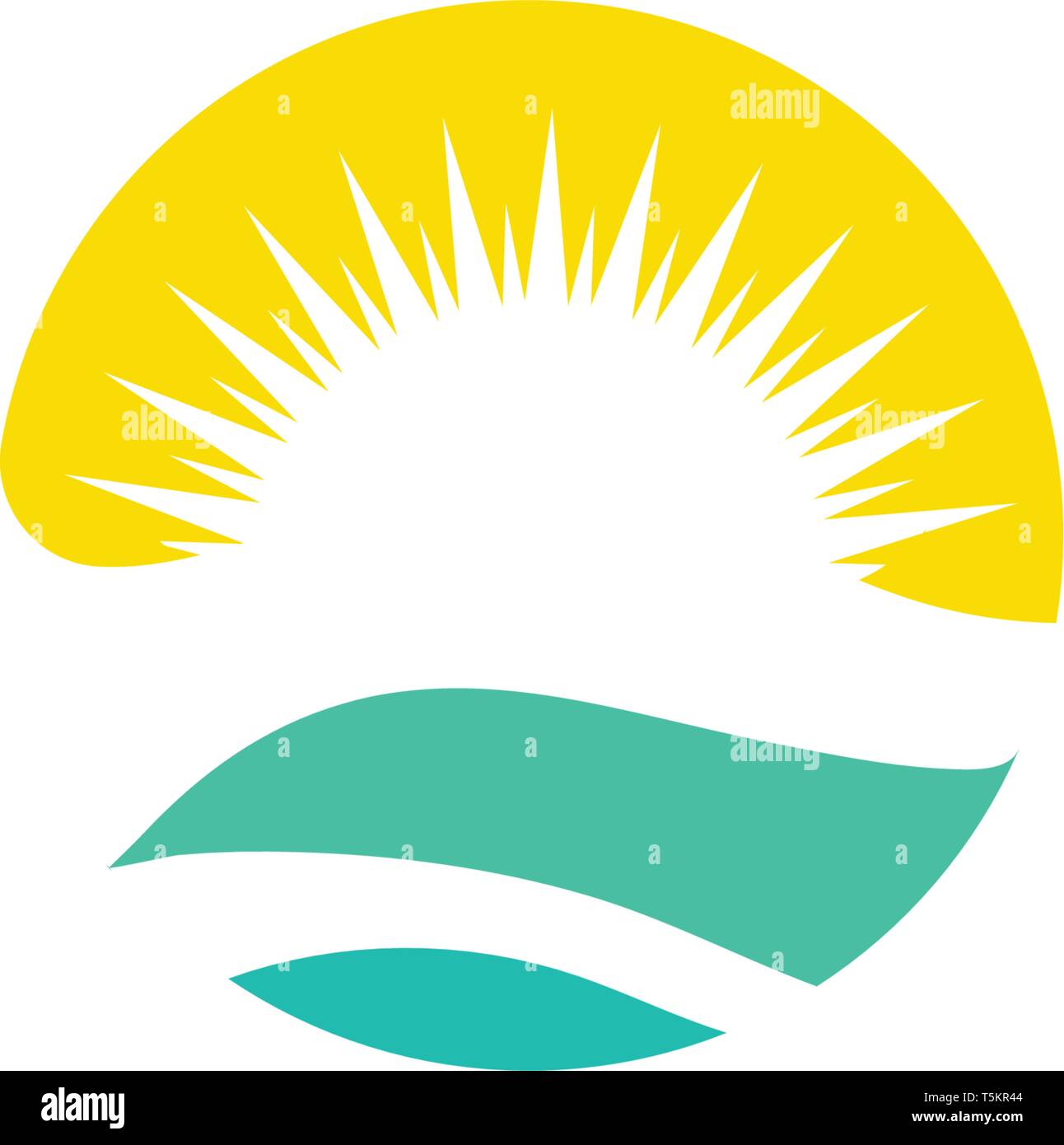 sun logo vector template Stock Vector Image & Art - Alamy