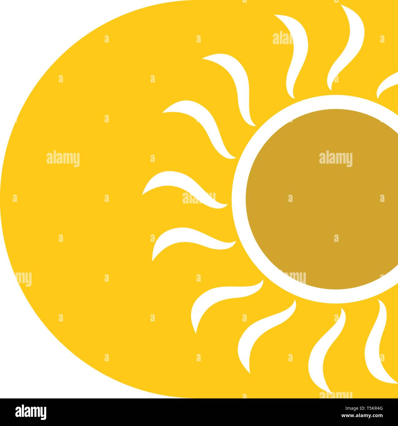 sun logo vector template Stock Vector Image & Art - Alamy