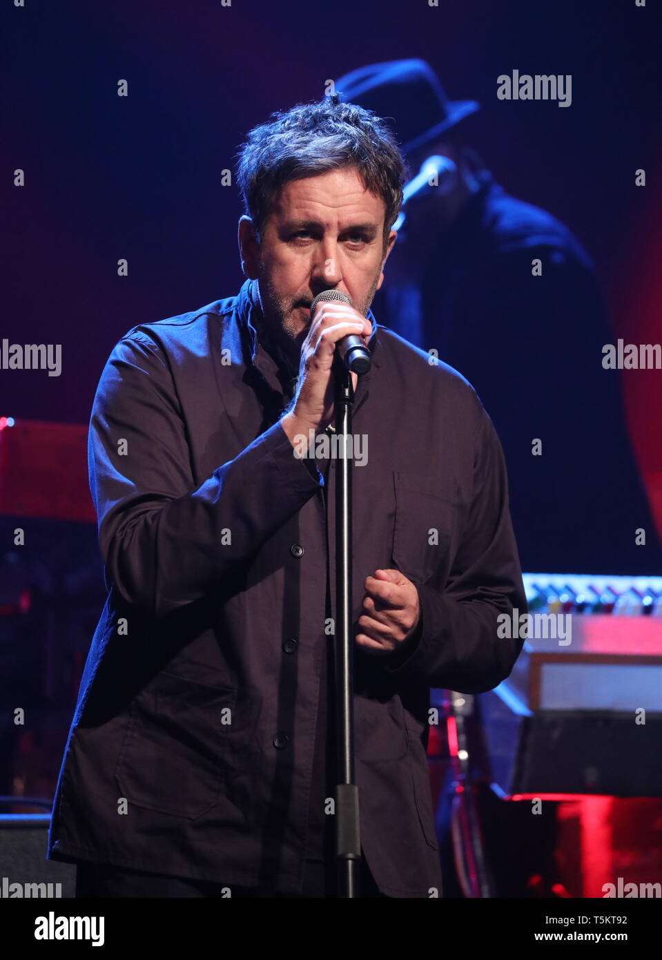 Terry Hall from The Specials during the filming for the Graham Norton ...