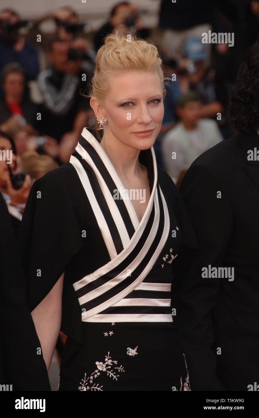 CANNES, FRANCE. May 23, 2006: Actress CATE BLANCHETT at the 59th Annual ...