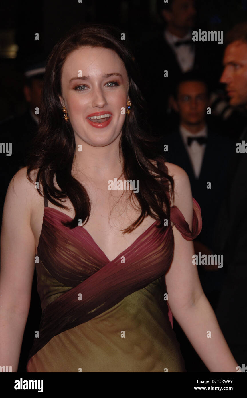 CANNES, FRANCE. May 20, 2006: Actress ASHLEY JOHNSON at the gala ...