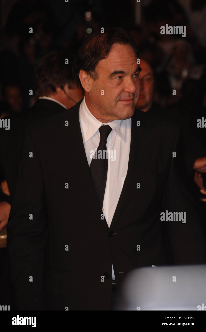 CANNES, FRANCE. May 21, 2006: Director OLIVER STONE at the gala ...