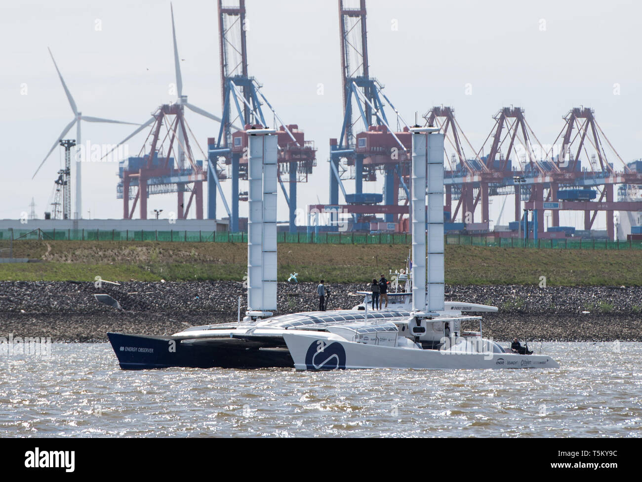 Energy observer boat hi-res stock photography and images - Alamy
