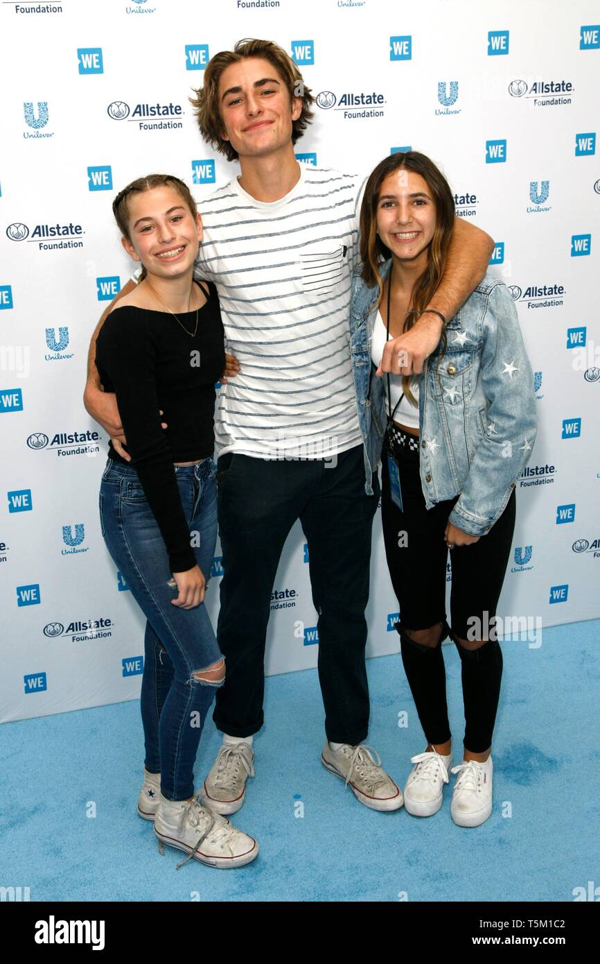 LOS ANGELES, CA – APRIL 25: Courtney McKenna, Jack McKenna and Erika ...
