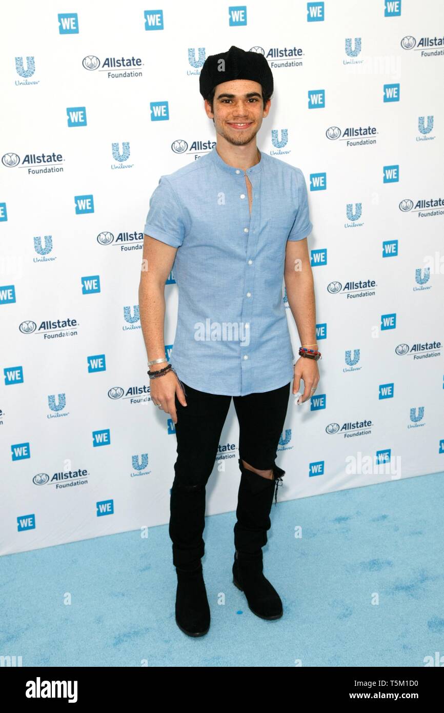 Los Angeles, USA. 25th Apr, 2019. LOS ANGELES, CA - APRIL 25: Cameron ...