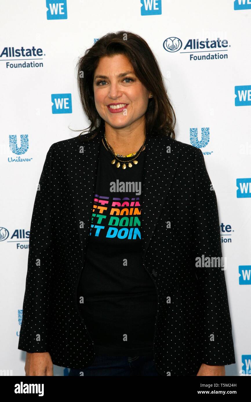 LOS ANGELES, CA – APRIL 25: Miranda Tollman attends the WE Day ...