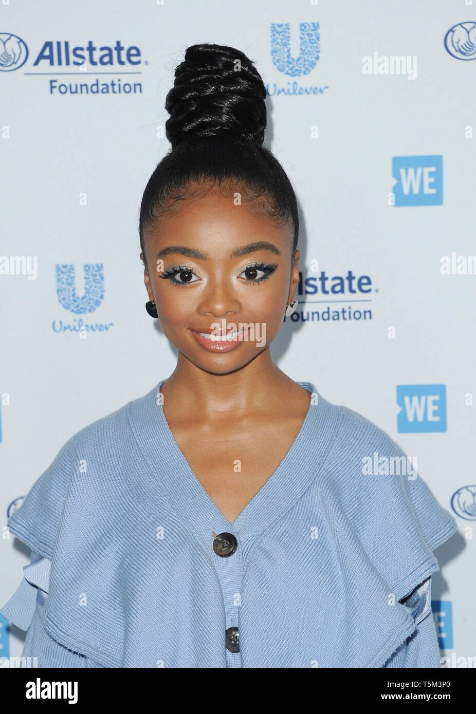 Skai Jackson in attendance for WE DAY CALIFORNIA, The Forum, Los ...