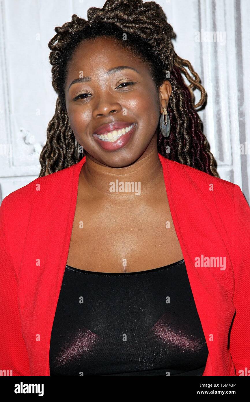 New York, NY, USA. 25th Apr, 2019. B.Monet inside for AOL Build Series ...