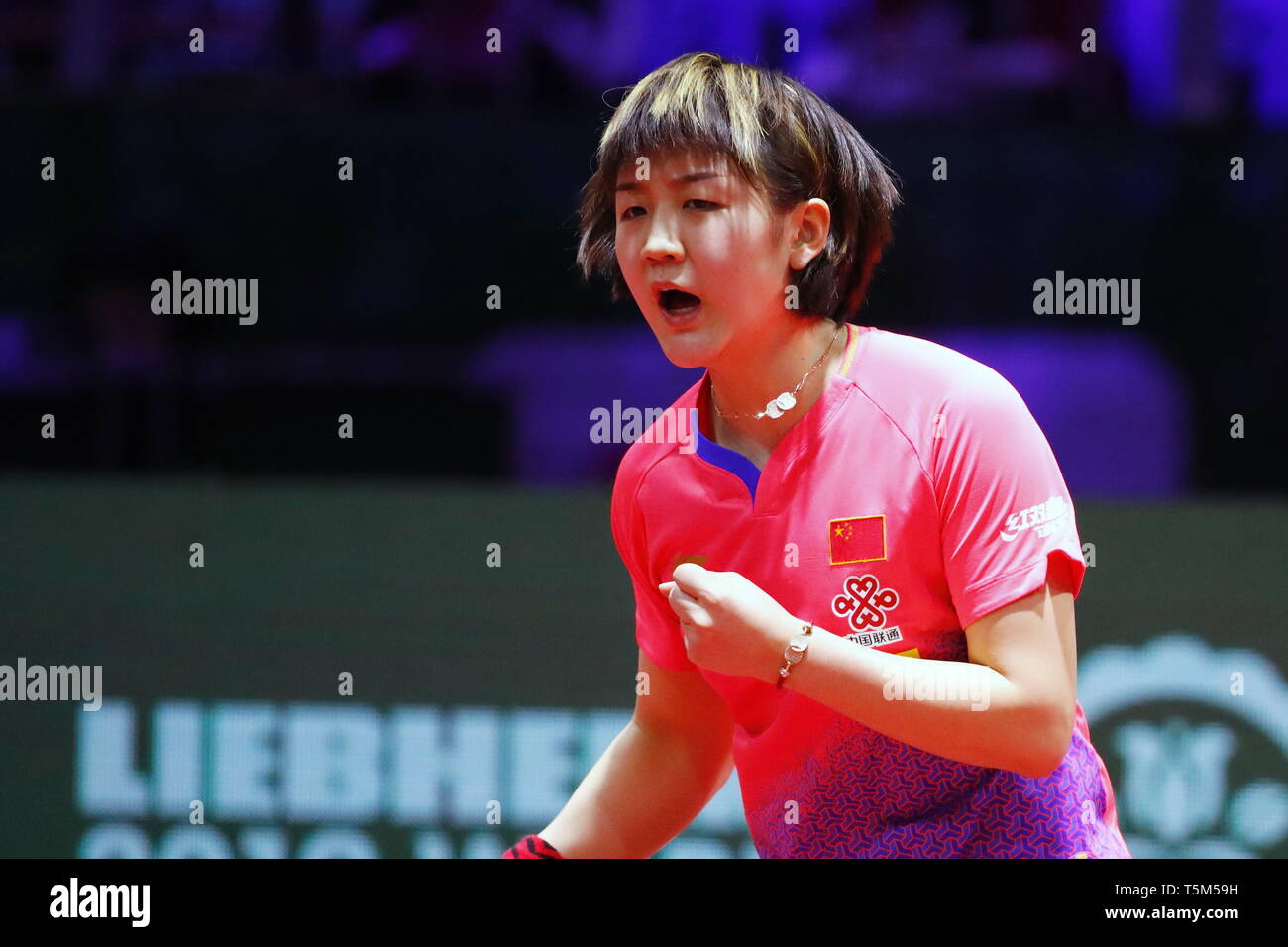 HUNGEXPO Budapest Fair Center, Budapest, Hungary. 25th Apr, 2019. Chen ...