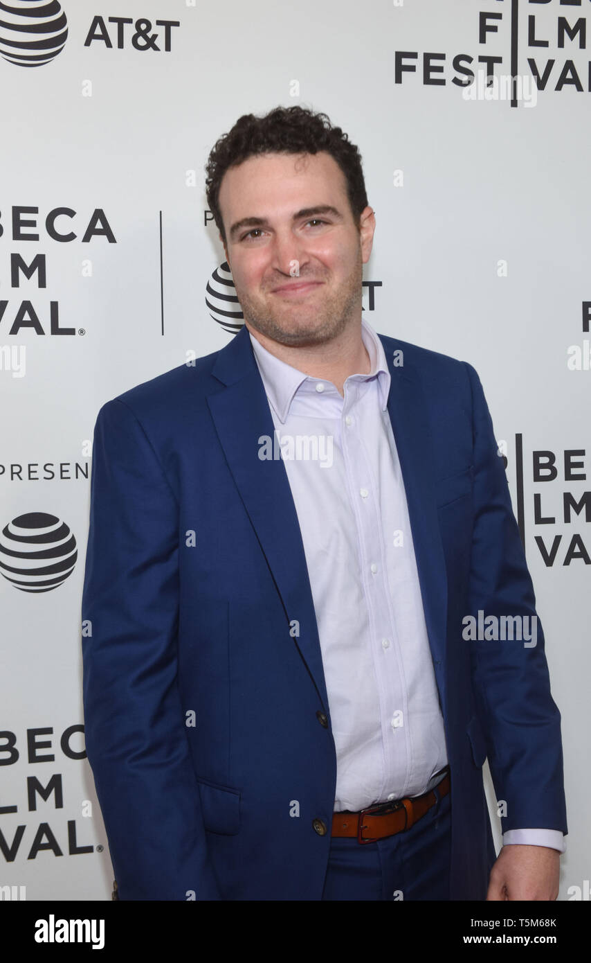 New York, USA. 25th Apr, 2019. Matt Ratner attends the "Standing Up ...