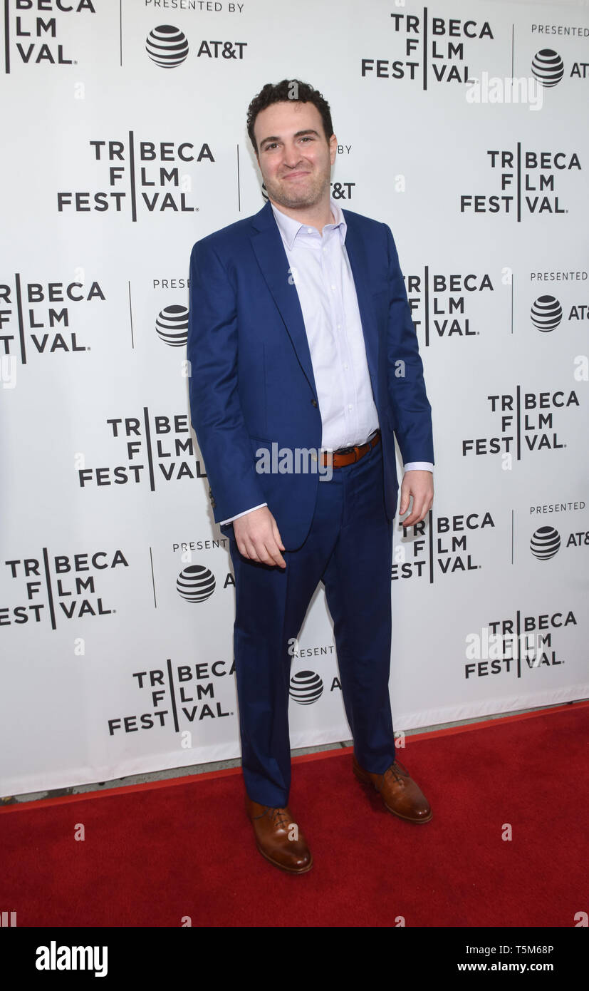 New York, USA. 25th Apr, 2019. Matt Ratner attends the "Standing Up ...