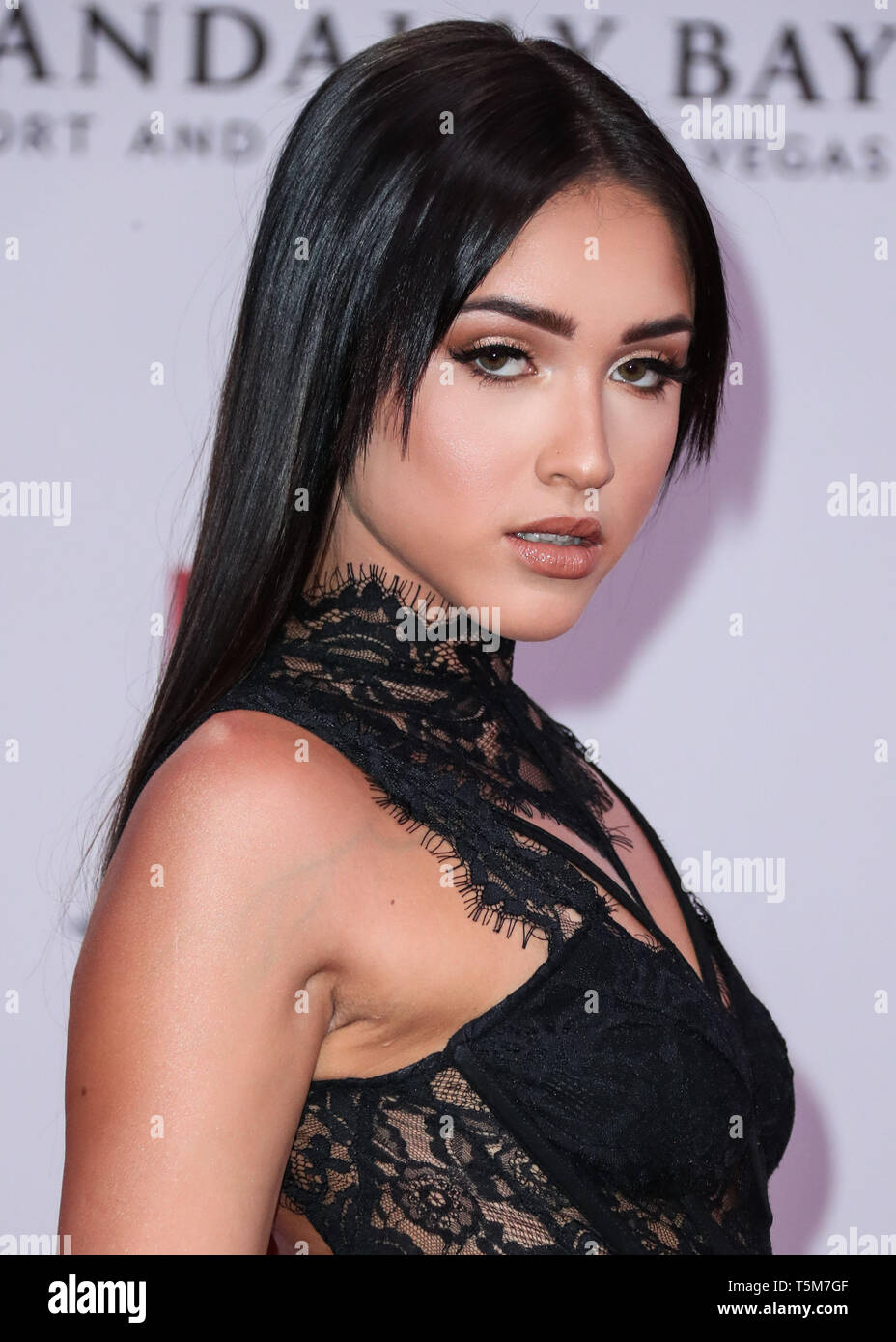 LAS VEGAS, NEVADA, USA - APRIL 25: Mariah Angeliq arrives at the 2019 ...