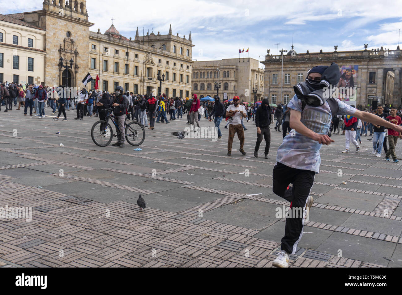 Man Throwing Stones High Resolution Stock Photography and Images - Alamy