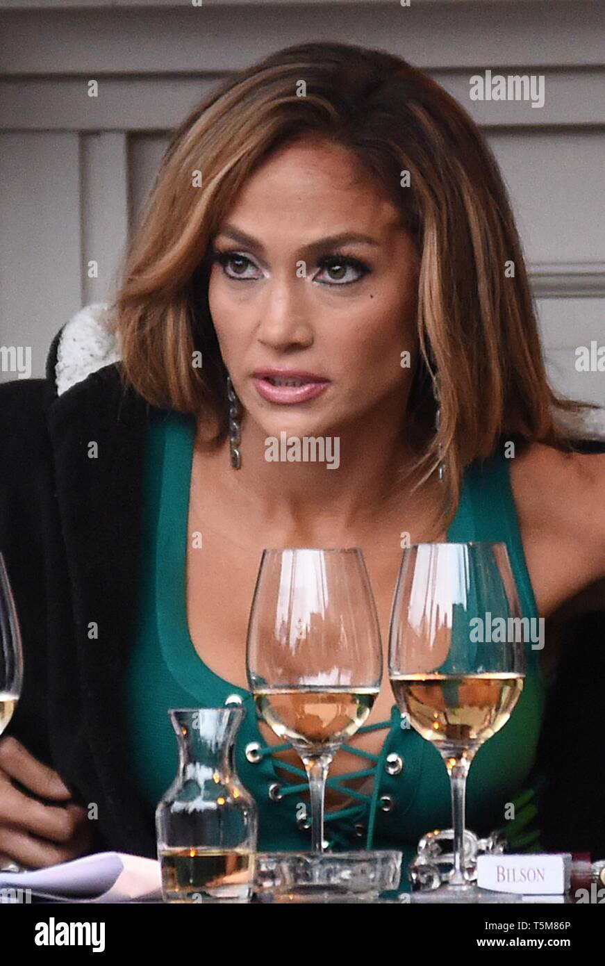 New York, NY, USA. 25th Apr, 2019. Jennifer Lopez out and about for ...