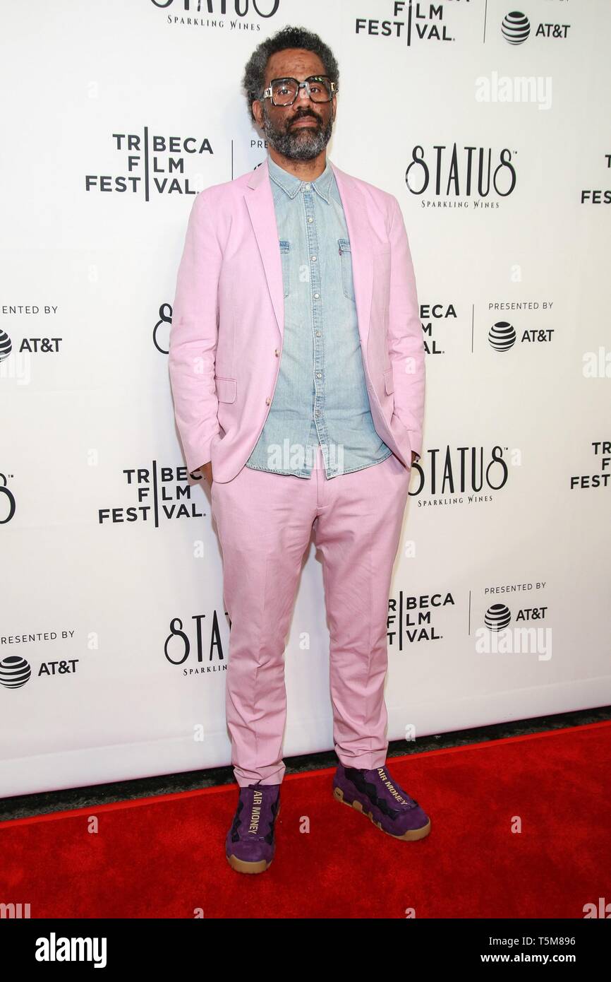 New York, NY, USA. 25th Apr, 2019. Sacha Jenkins at arrivals for WU ...