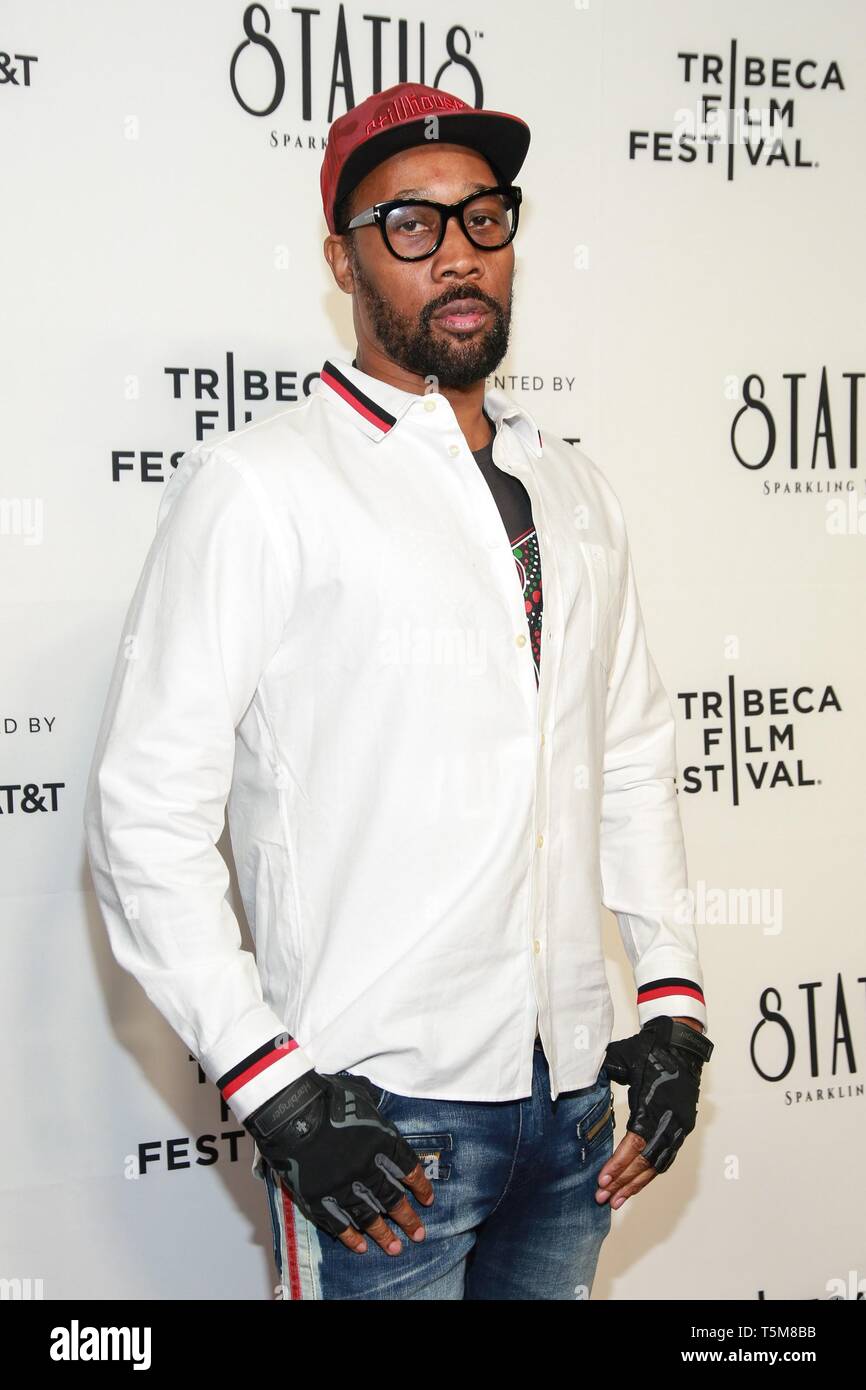 New York, NY, USA. 25th Apr, 2019. RZA at arrivals for WU-TANG CLAN: OF ...