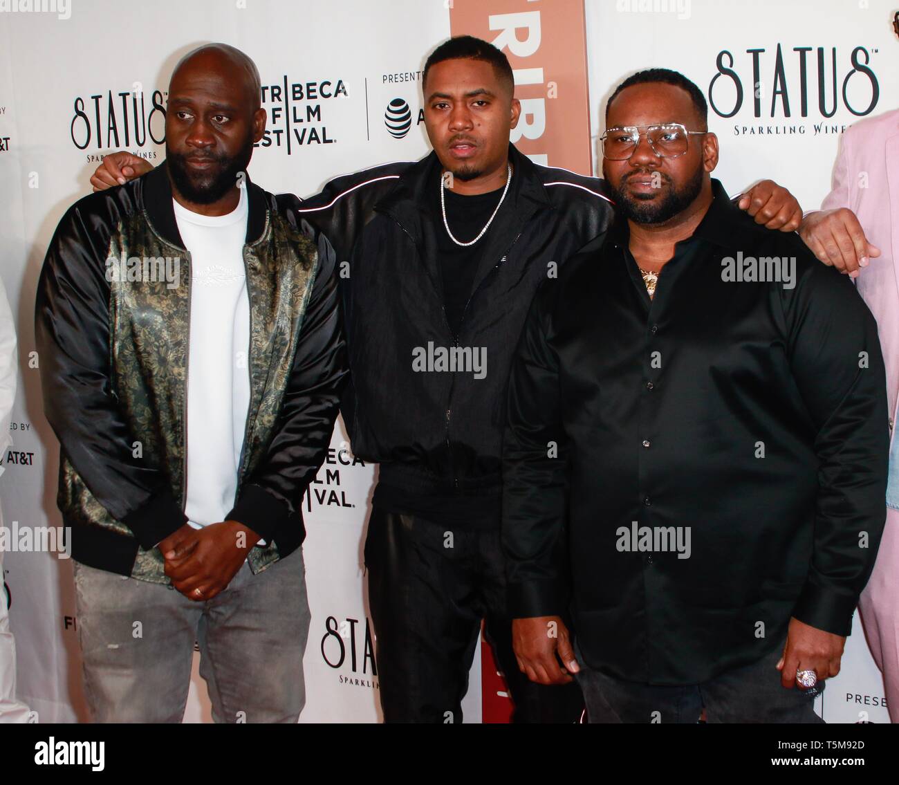 New York, NY, USA. 25th Apr, 2019. Kevin Mercer, NAS at Tribeca TV: "Wu ...