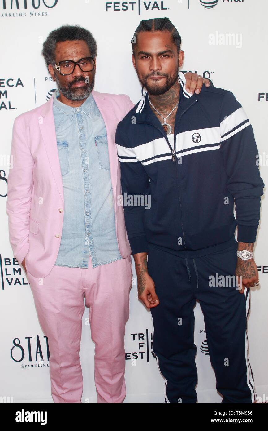 New York, NY, USA. 25th Apr, 2019. Sacha Jenkins and Dave East at ...