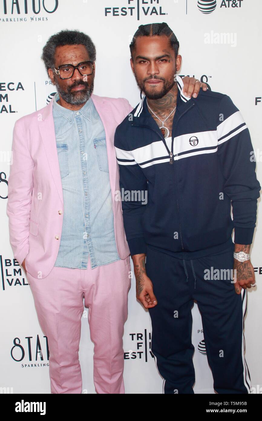 New York, NY, USA. 25th Apr, 2019. Sacha Jenkins and Dave East at ...