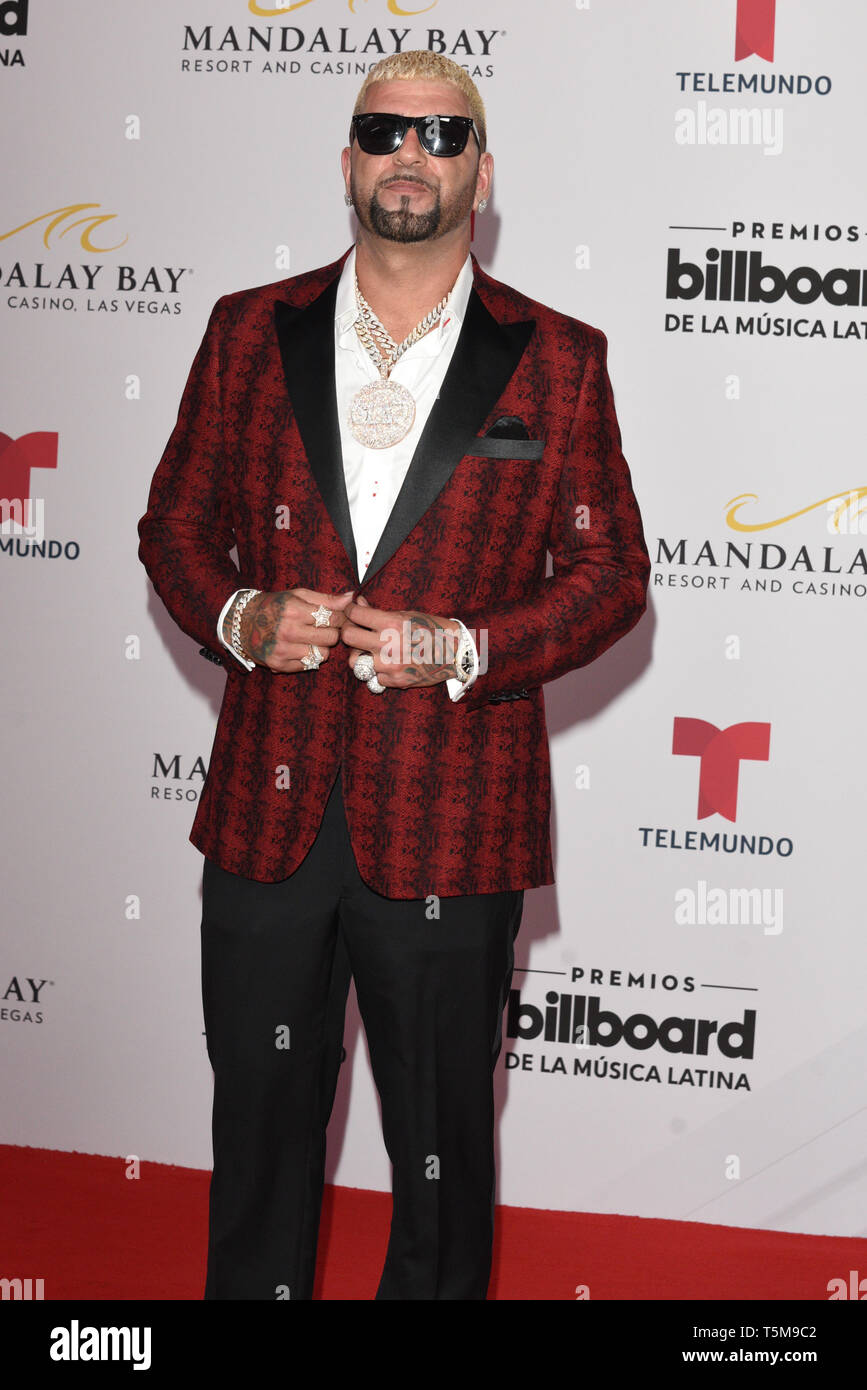 Las Vegas, Nevada, USA. 25th April, 2019. Mc Ceja attends the 2019 ...