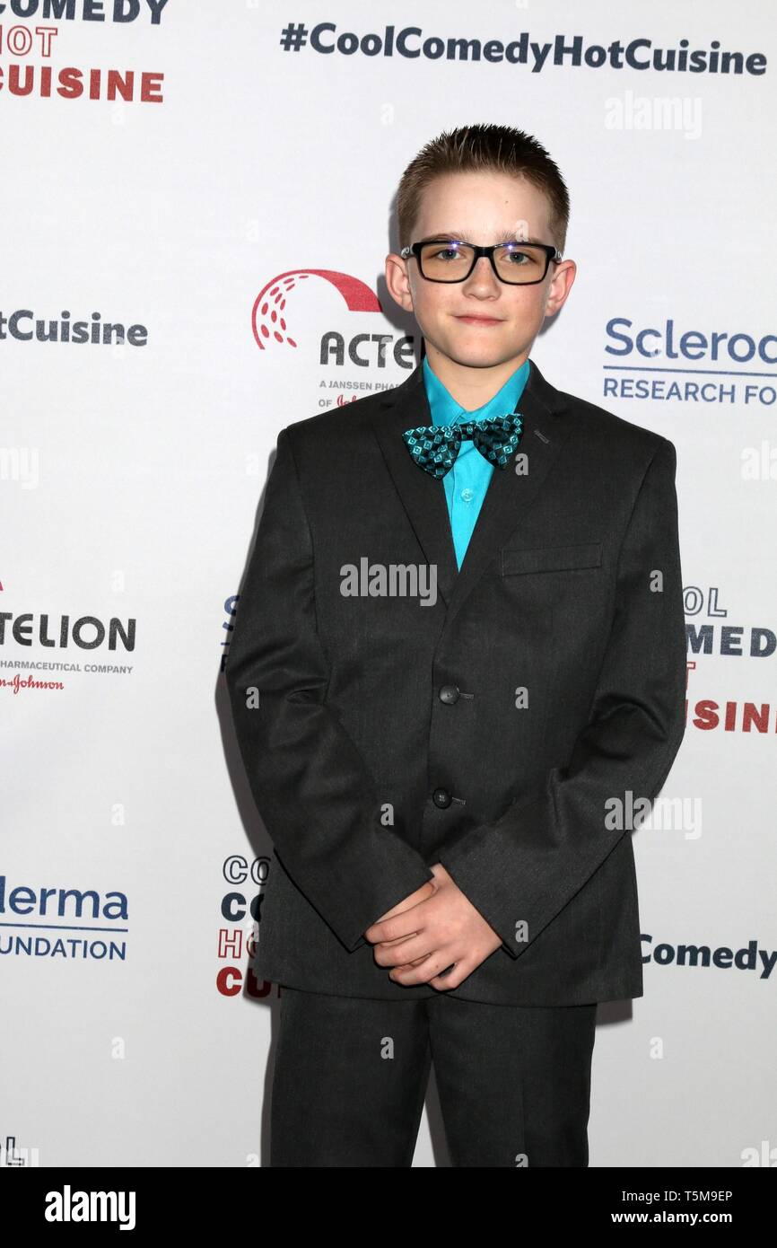 Beverly Hills, CA. 25th Apr, 2019. Wyatt Wright at arrivals for Scleroderma Research Foundation ...