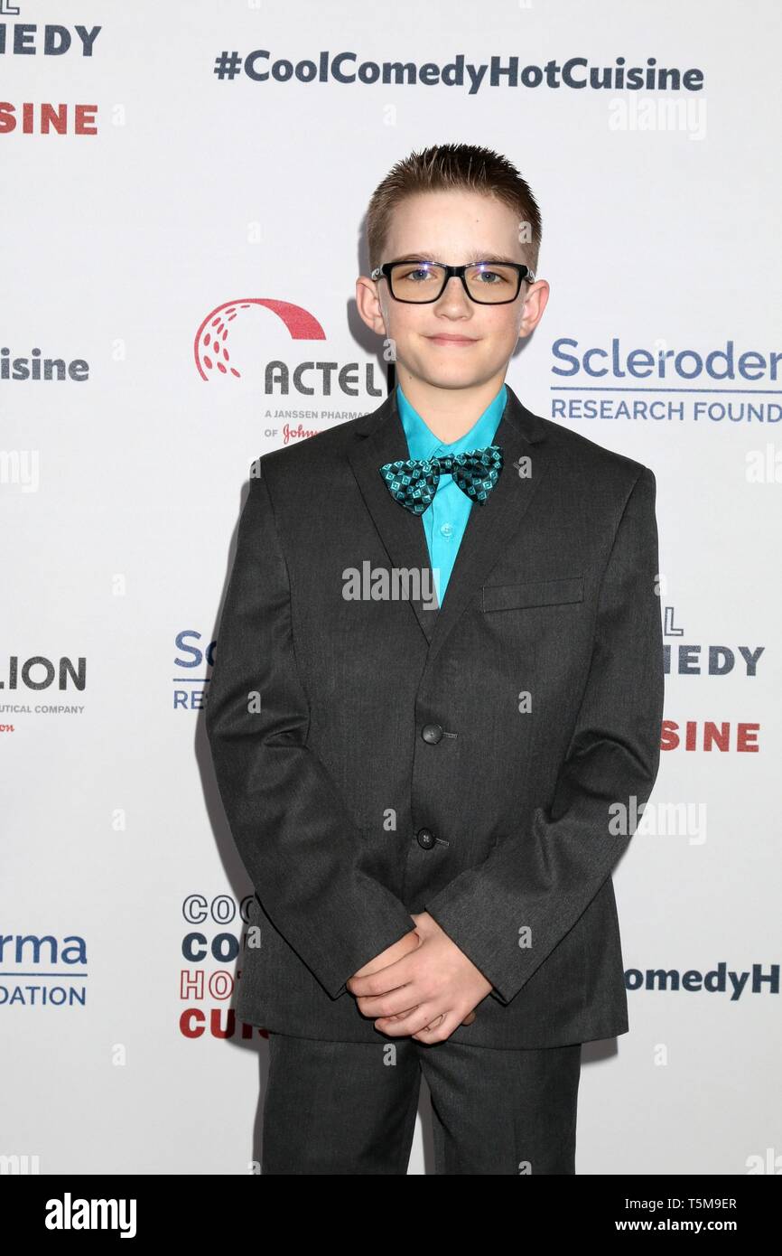 Beverly Hills, CA. 25th Apr, 2019. Wyatt Wright at arrivals for Scleroderma Research Foundation ...