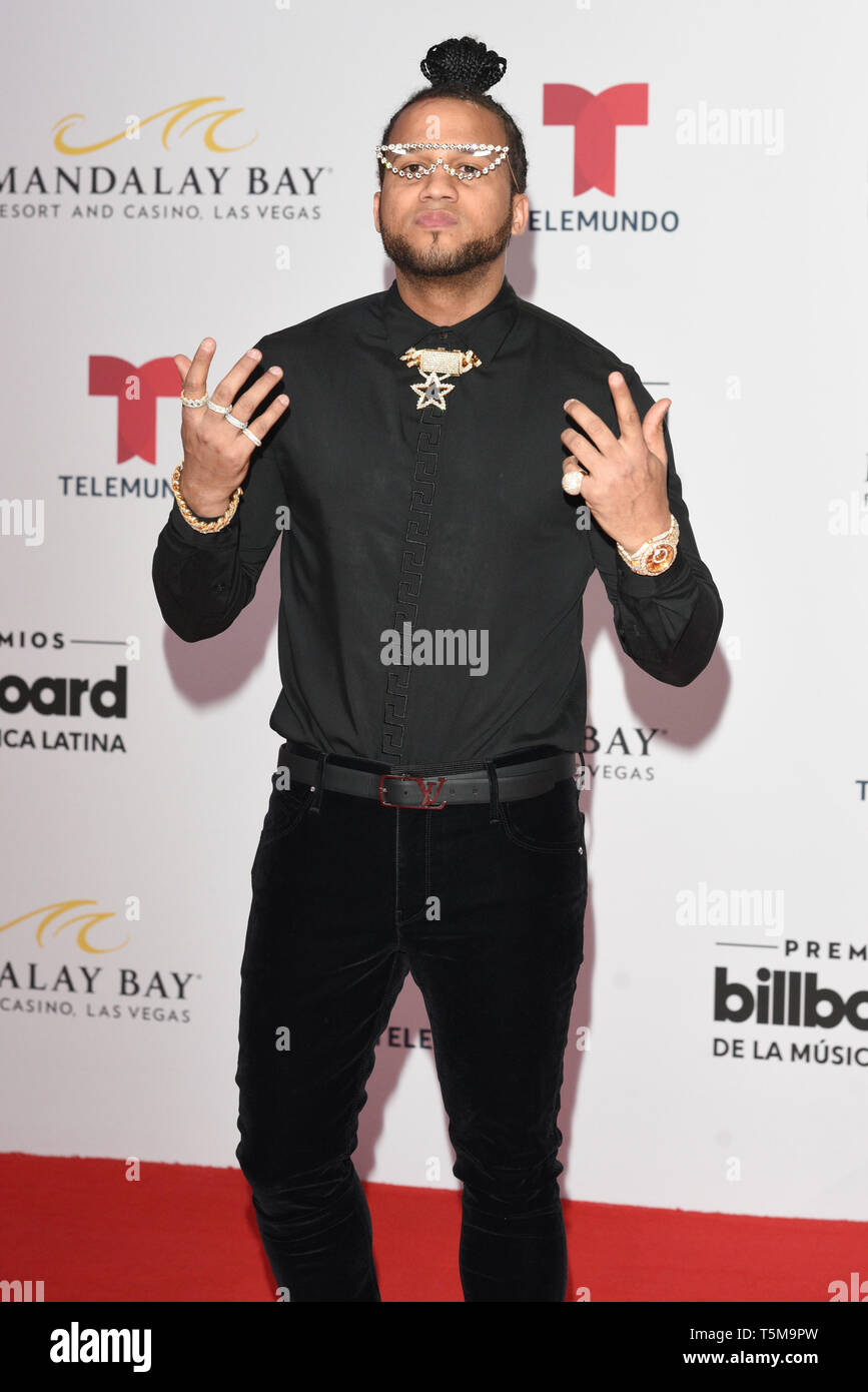 Las Vegas, Nevada, USA. 25th April, 2019. El Alfa attends the 2019 ...