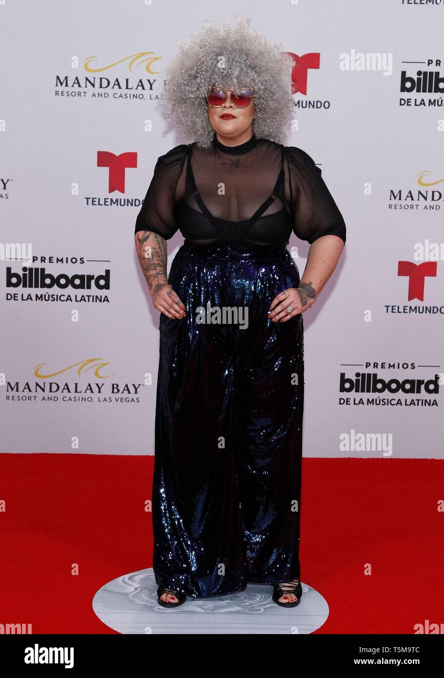 Las Vegas, NV, USA. 25th Apr, 2019. Mari Burelle at arrivals for 2019 ...