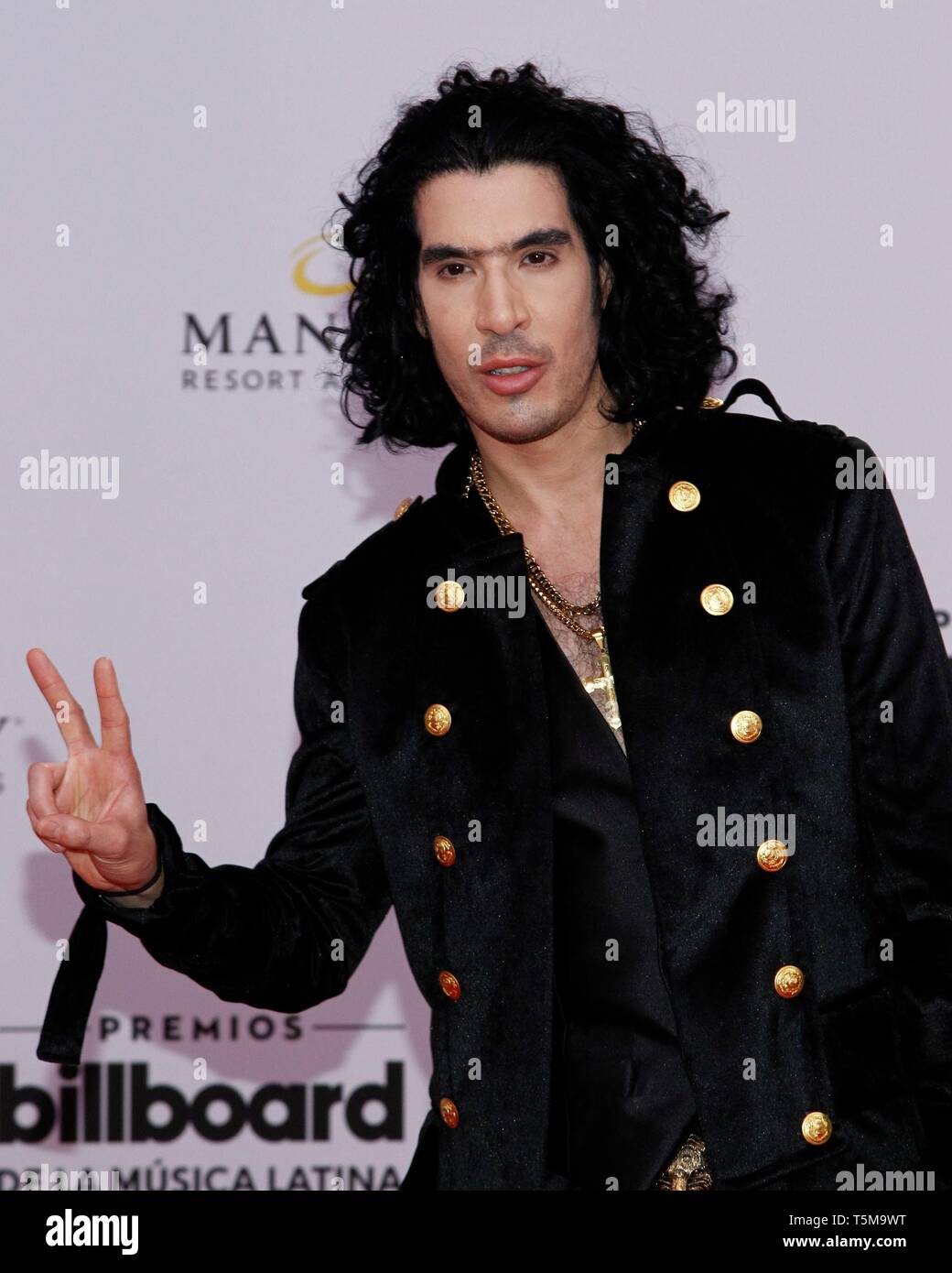 Las Vegas, NV, USA. 25th Apr, 2019. Andres Cuervo at arrivals for 2019 ...
