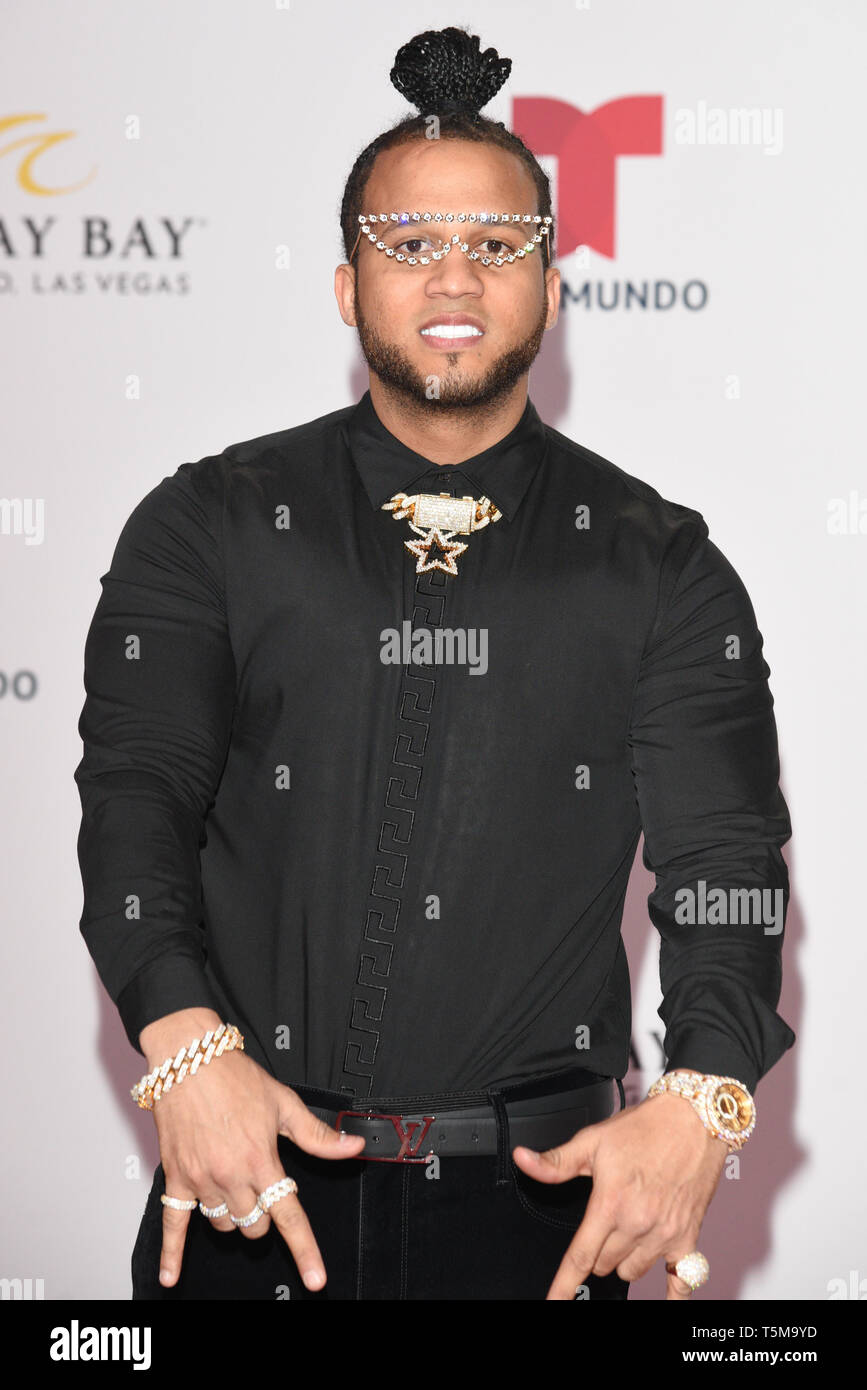 Las Vegas, Nevada, USA. 25th April, 2019. El Alfa attends the 2019 ...