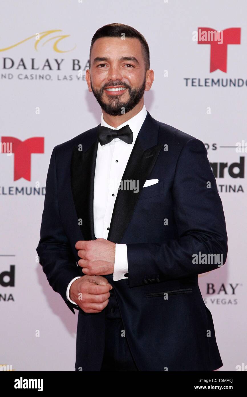 Las Vegas, NV, USA. 25th Apr, 2019. Juan Manuel Cortez at arrivals for ...