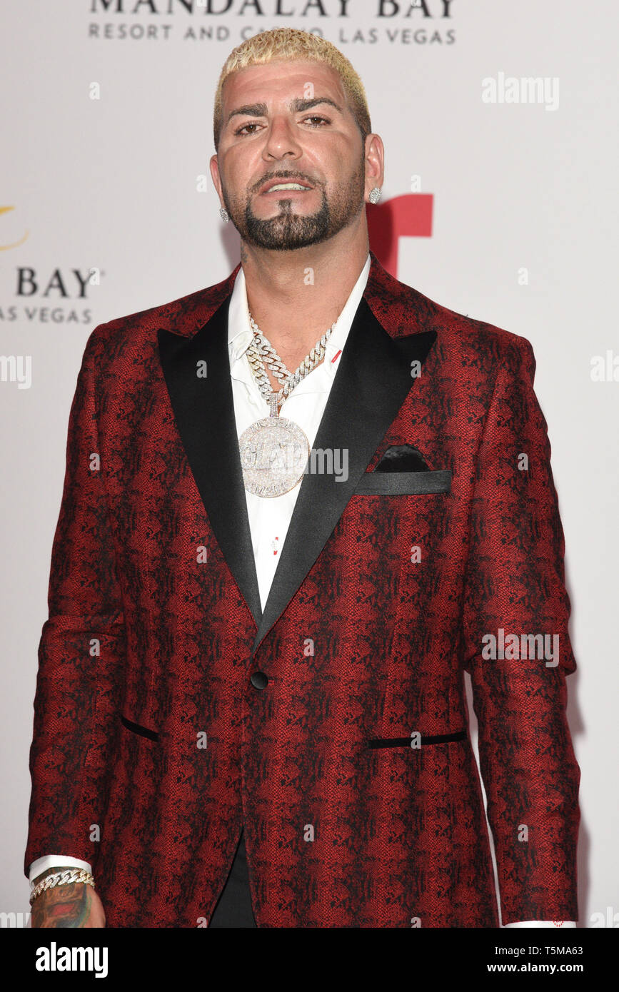 Las Vegas, Nevada, USA. 25th April, 2019. Mc Ceja attends the 2019 ...