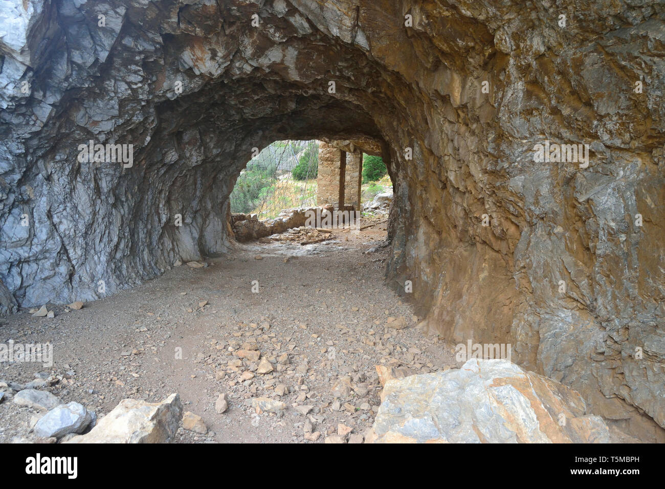 Abandoned mine of Masua Stock Photo - Alamy