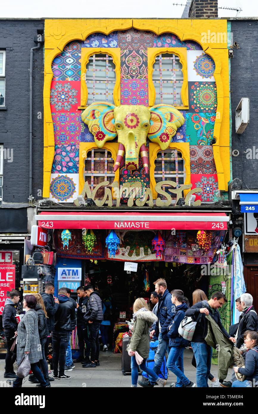Camden high street shop facade hi-res stock photography and images - Alamy