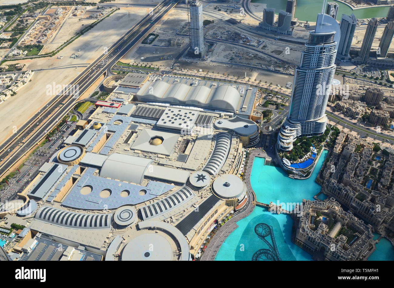 Dubai aerial view hi-res stock photography and images - Alamy
