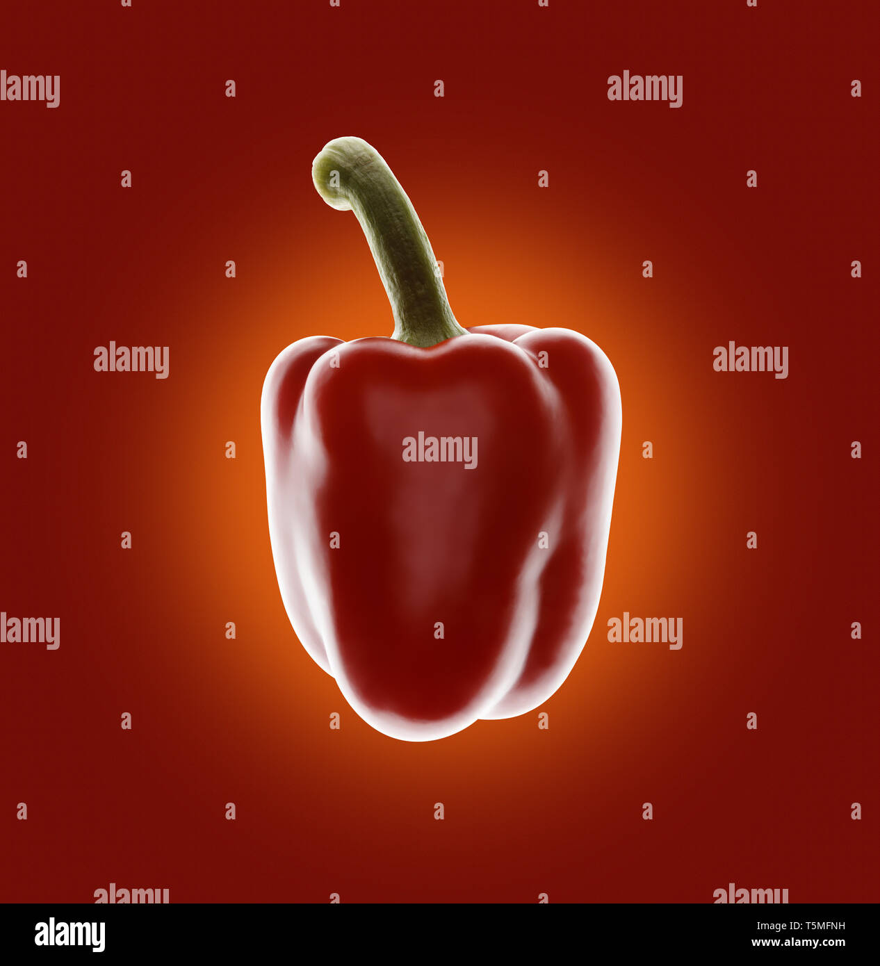 Vegetable red orange pepper hi-res stock photography and images - Alamy