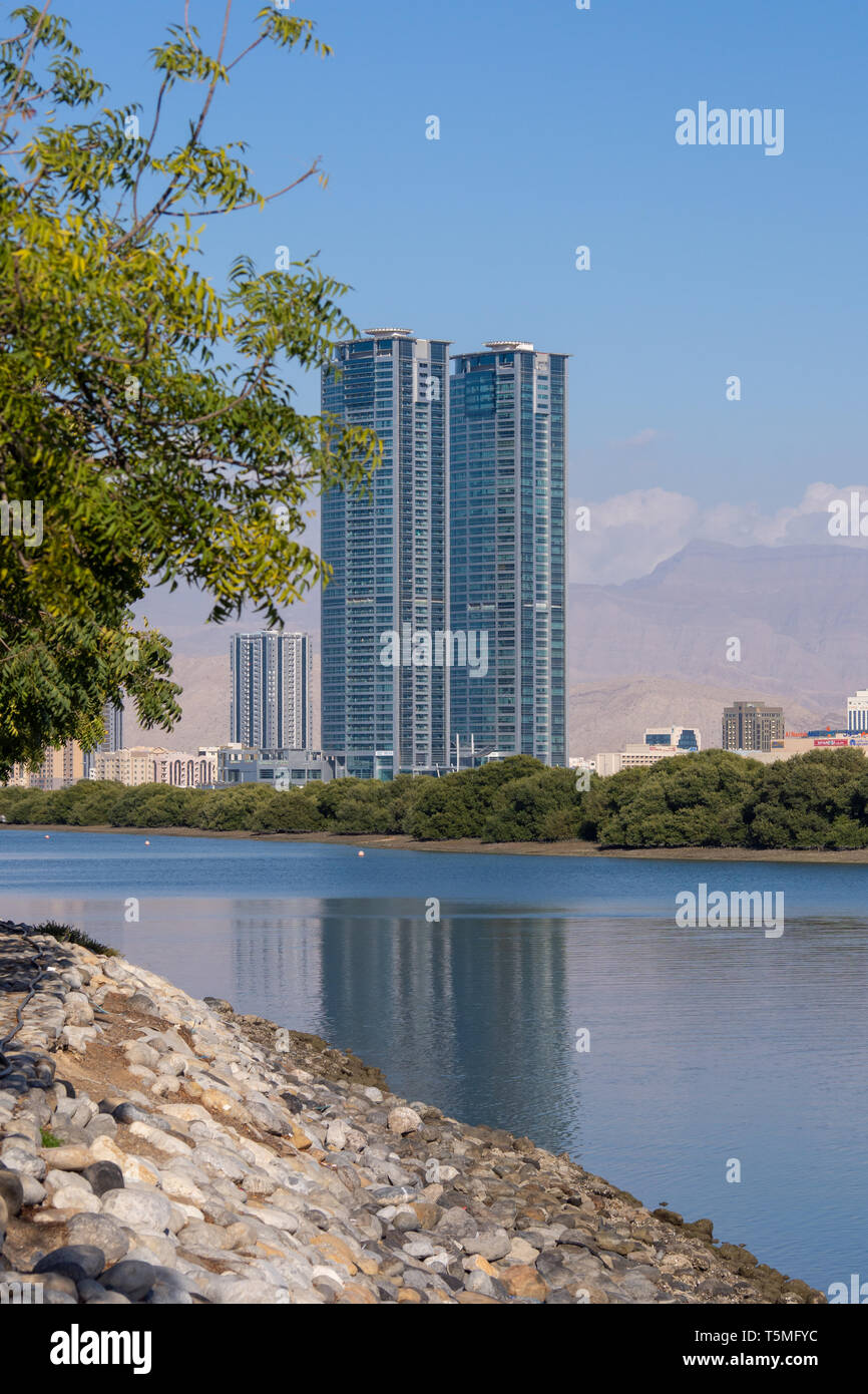 Julphar towers hi-res stock photography and images - Alamy